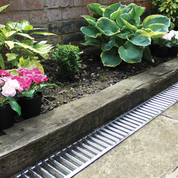C L Jones. 19313 ACO 1M HEXDRAIN PLASTIC CHANNEL & GALV GRID