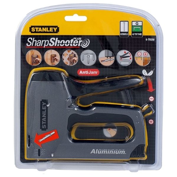 C L Jones. STANLEY TR250 2IN1 HEAVY DUTY STAPLE/NAIL GUN