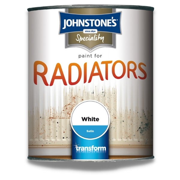 C L Jones. JOHNSTONES RADIATOR PAINT SATIN WHITE