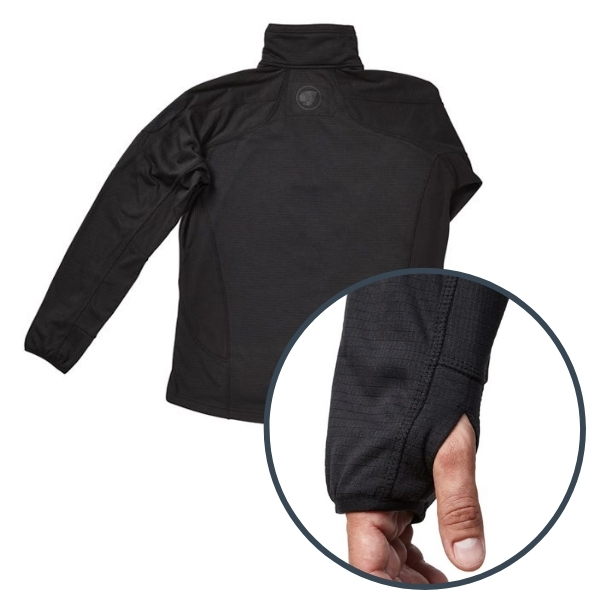 C L Jones. APACHE ATS TECH FLEECE BLACK